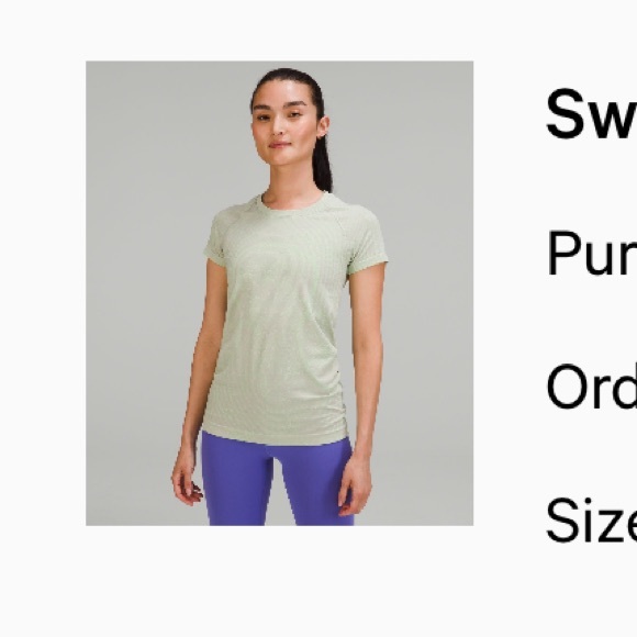 lululemon athletica | Tops | Short Sleeve Swiftly Tech 2 | Poshmark